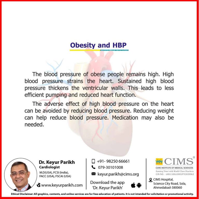 Obesity and high blood pressure. – Dr. Keyur Parikh – Best Cardiologist ...